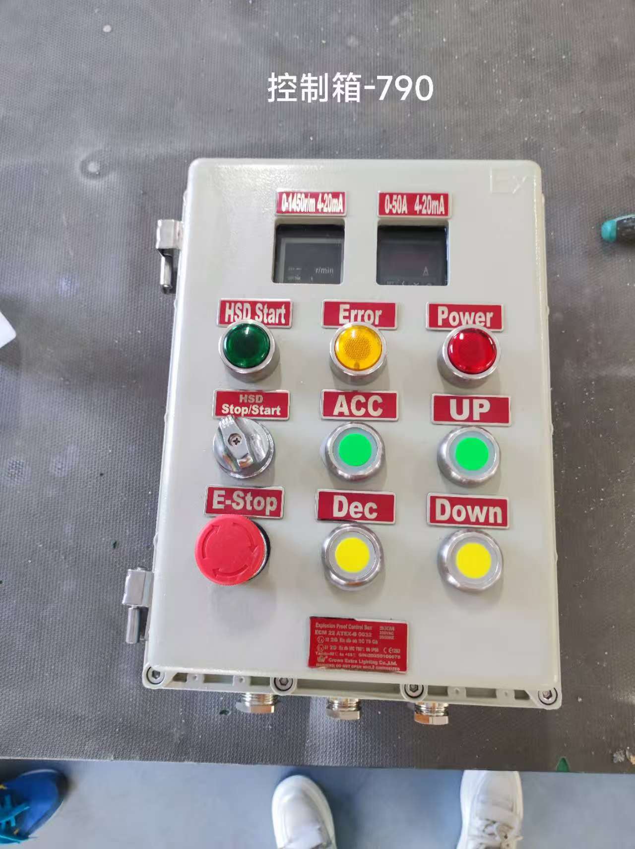 IP66 WF2 Protection Level Explosion Proof Panels for Customized Cable ...